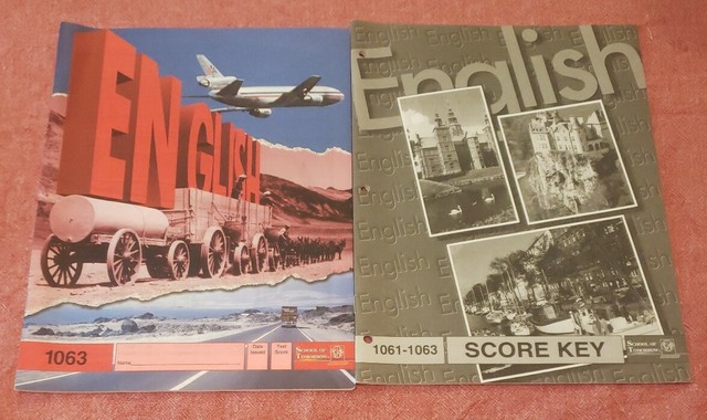 ACE School of Tomorrow Grade 8 English Score Key 1061- 1072 Factory for ...