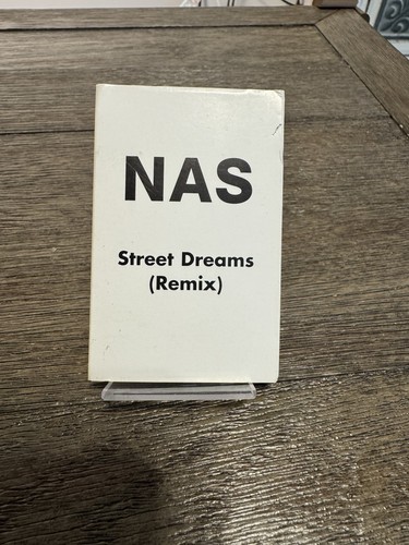 VTG 90s Nas Street Dreams Remix Promotional Single Rap Cassette Tape ...
