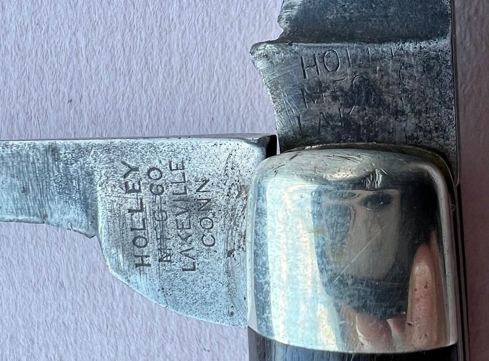HOLLEY MFG CO WOOD HDL JACK KNIFE (1847-1930) | eBay