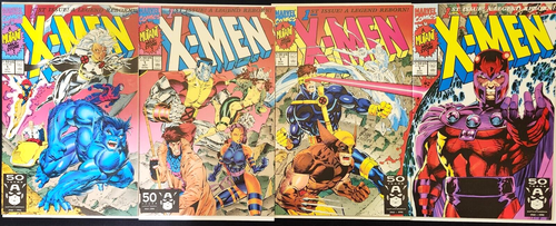X-Men #1 All 4 Connecting Covers Marvel Comics 1991 NM | eBay