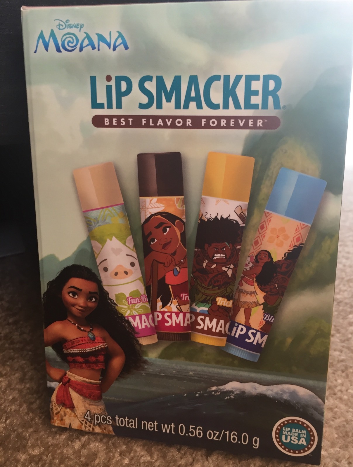 Lip Smacker MOANA 4-piece Disney Box Set | eBay