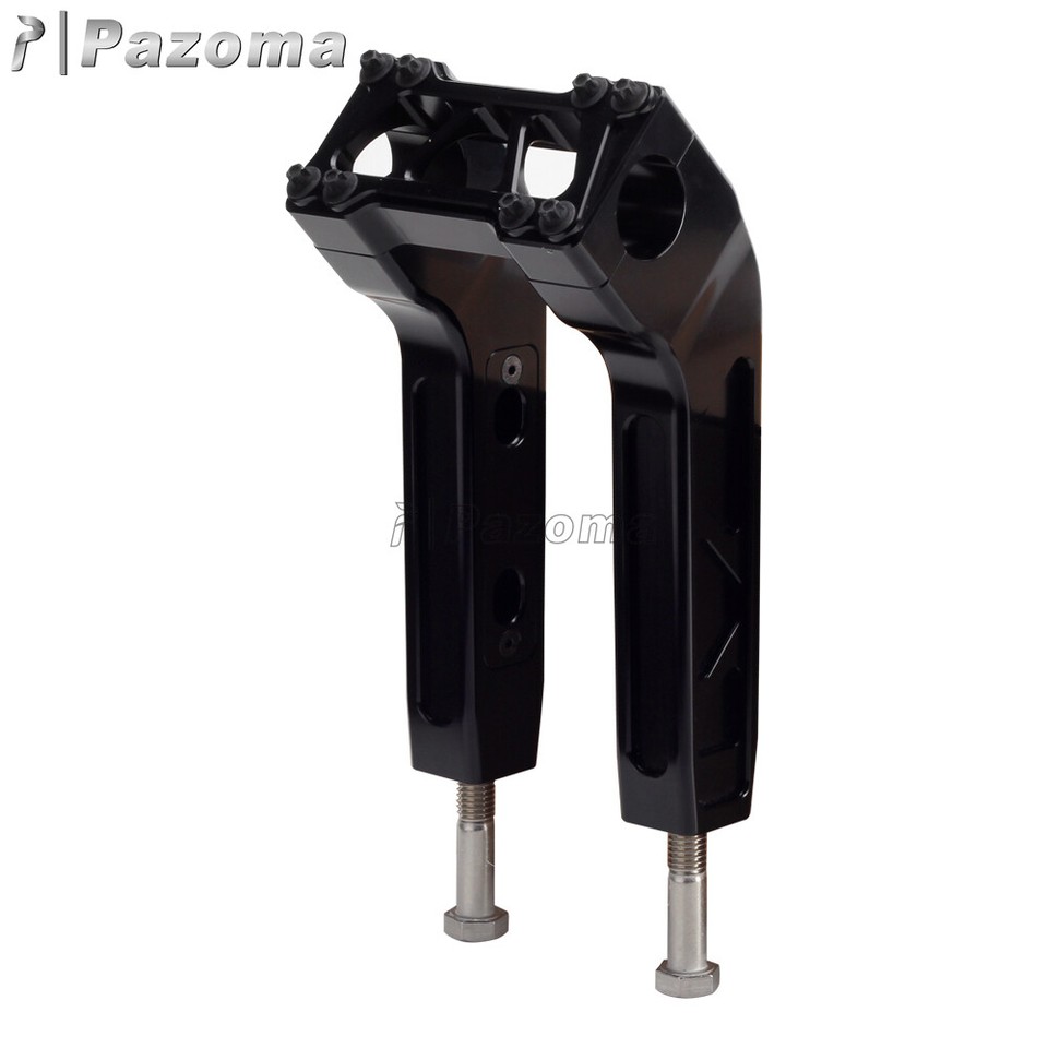 4" 6" 8" 10" 12" 14" Curved Handlebar Clamp Riser Bar Pullback Fits ...