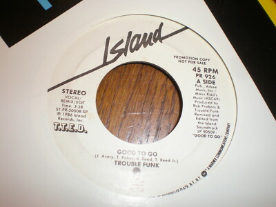 Trouble Funk 45 Good To Go ISLAND PROMO | eBay