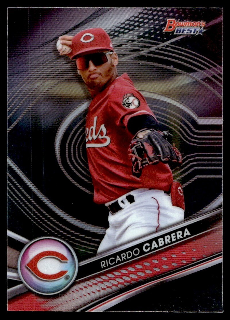 2022 Bowman's Best Refractor Ricardo Cabrera G11 Cincinnati Reds #TP-18 ...