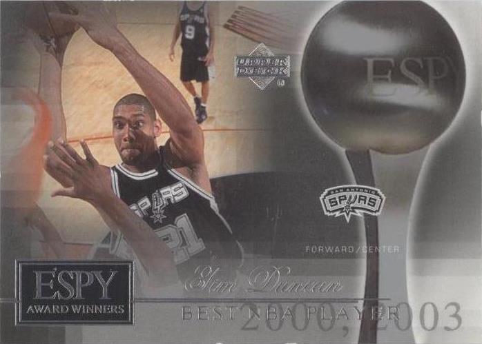 2005-06 Upper Deck ESPN - Espy Award Winners Tim Duncan #ESPY-TD for ...