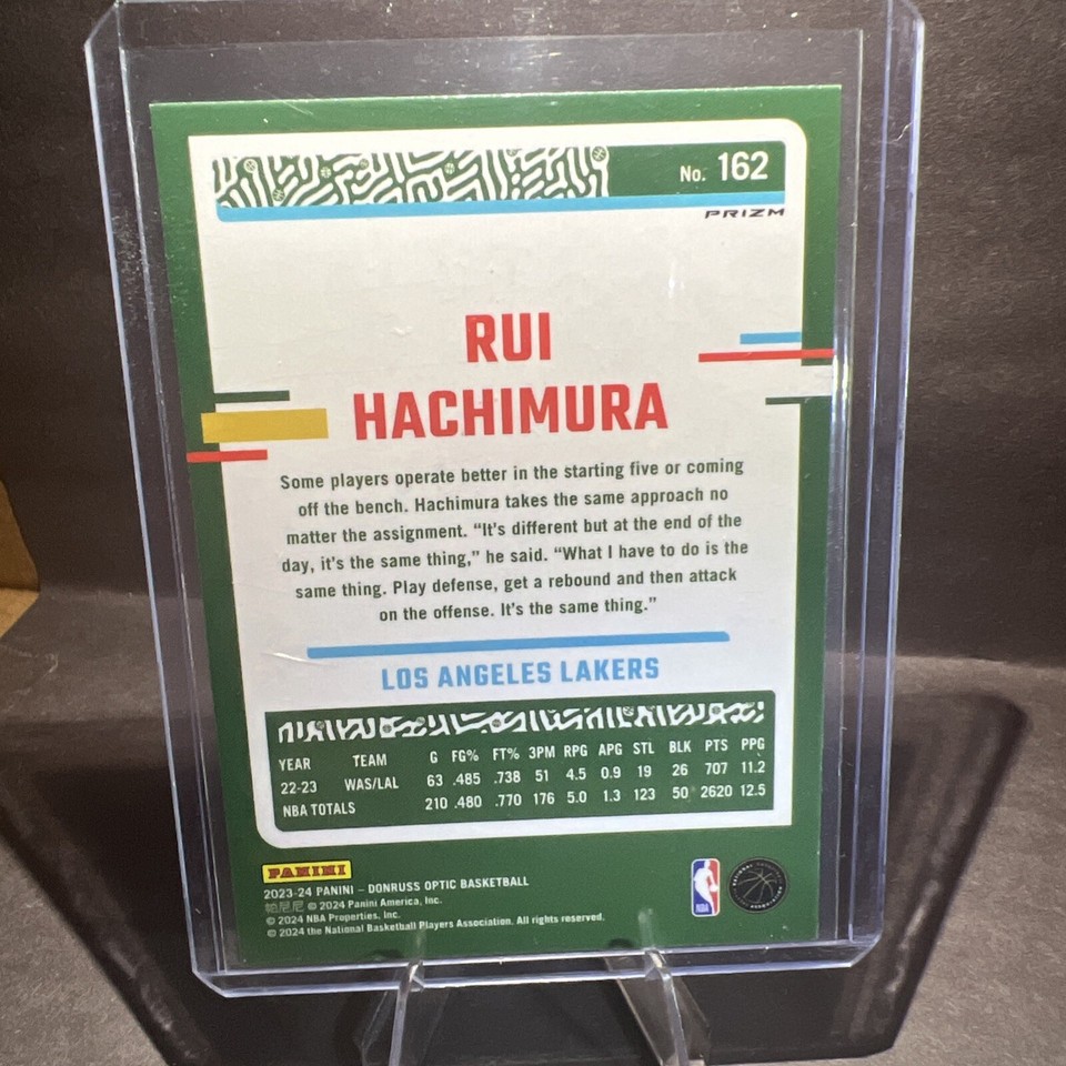 2023-24 Optic choice Rui Hachimura Dragon | eBay