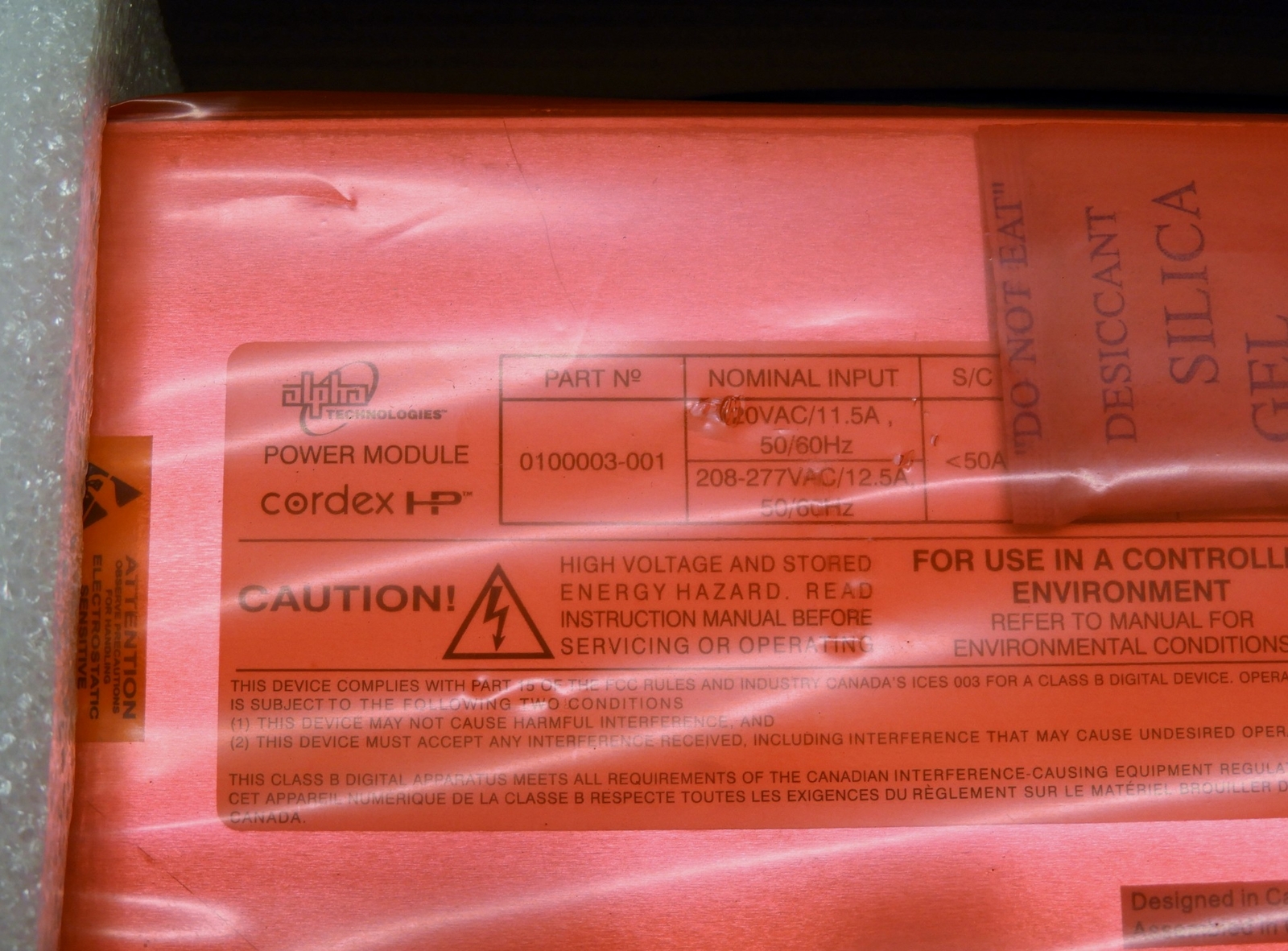 NEW Alpha Technologies Cordex HP 2.4kW 48V Modular Switched Mode ...