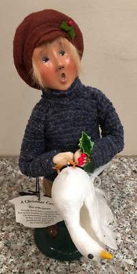 Byers Choice 2006 Cratchits Boy w/Goose & Tag "A Christmas Carol ...