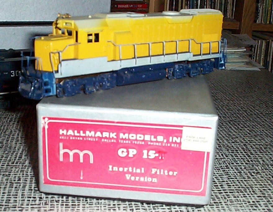 Hallmark Models EMD GP15-1 conversion to Chessie System GP15T HO SCALE ...