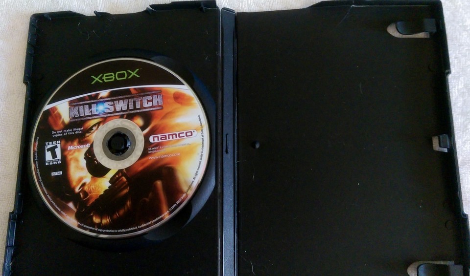kill.switch Microsoft Xbox Original 2003 3rd person shooter video game ...