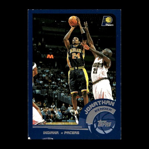 Jonathan Bender 2002-03 Topps Indiana Pacers #96 R328F 76 | eBay