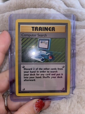 1999 WOTC Pokemon TCG Base Set Computer Search 71/102 Rare Unlimited ...