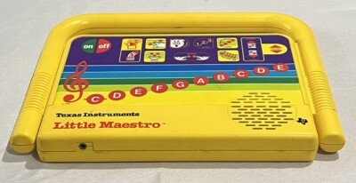 Vintage~1985~Texas Instruments Little Maestro~Learning Toy Parts Only ...