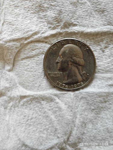 1776-1976 D US Bicentennial Quarter, Rare filled Mint Mark Regular | eBay