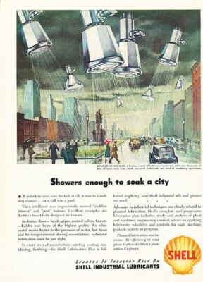 1949 Shell Kohler Shower City Vintage Original Advertisement Print Art ...