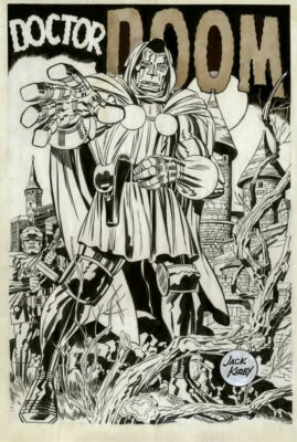 Mondo Dr Doctor Doom Marvelmania Poster SDCC 2021 Jack Kirby LE 1/95 ...