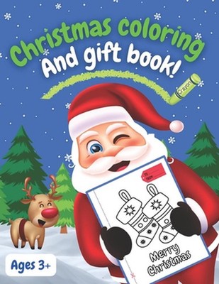 Christmas coloring and gift book: 60 cut out coloring designs for kids ...