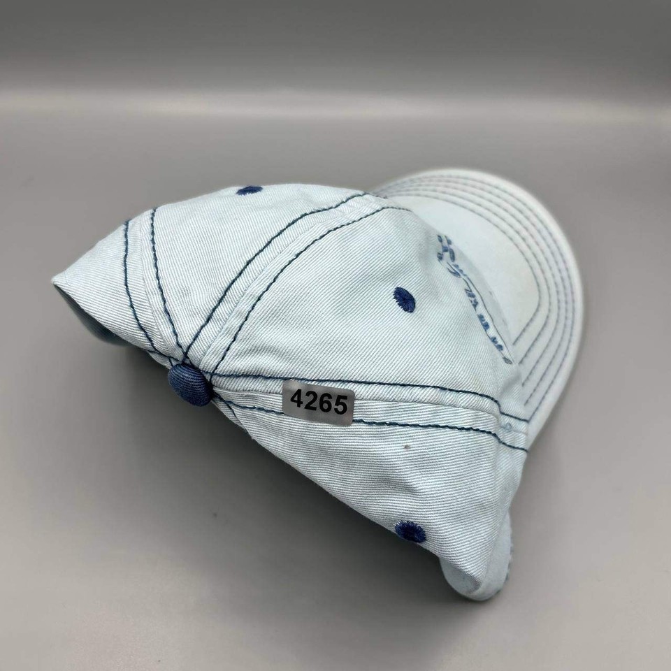 Harley Davidson Motorcycles Hat Women Blue Embroidered Strap Back Cap ...