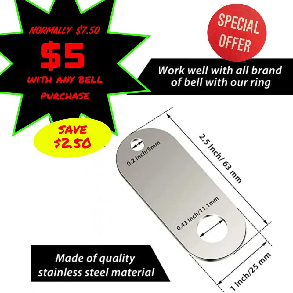 Guardian Bell - Live to Ride Chain Banner (gold) - Motorcycle Bell ...