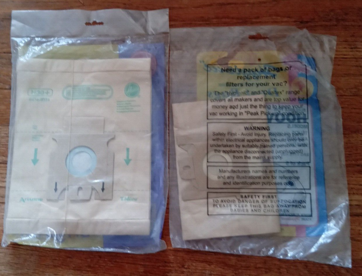 6 Hoover Vacuum Dust Bags For Telios Arianne Sensory H30 | eBay