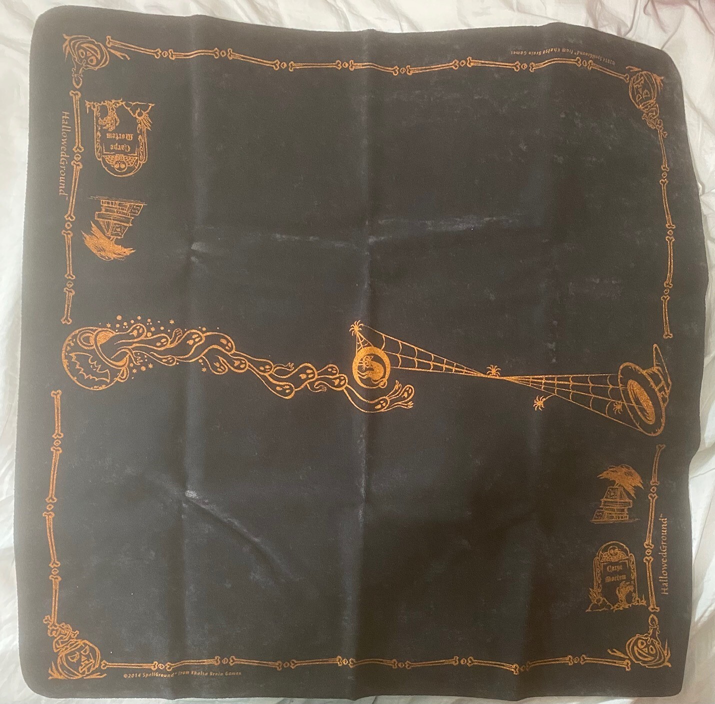 Halloween Hallowedground Spellground Black Mat Orange Ink 2014 - Brand ...