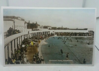 Vintage Valentines RP Postcard The Bathing Pool Arbroath Scotland | eBay UK