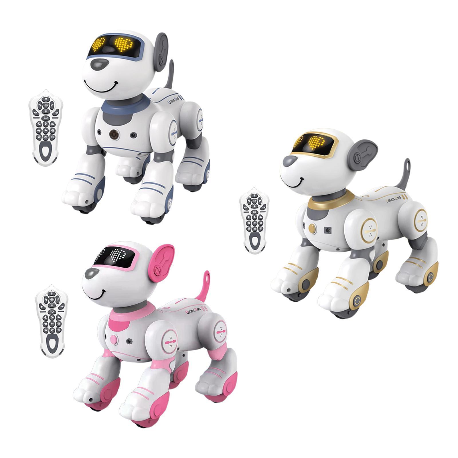 Cute Remote Control Robot Dog Toy Toys Appease Toy for Children's Baby ...