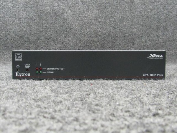 Extron XPA 1002 Plus 2-channel Low & High Impedance Audio Power ...