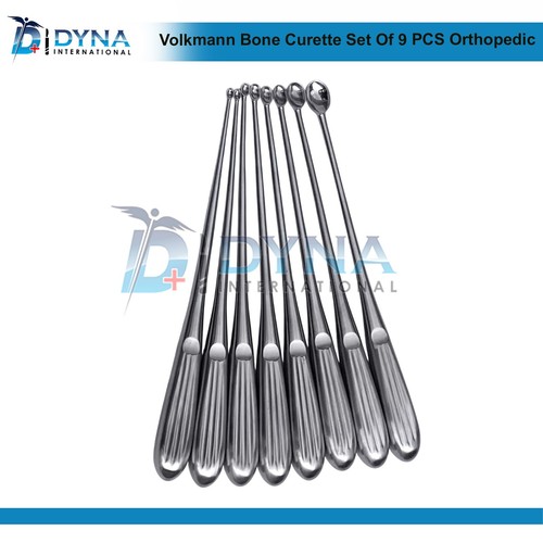 Volkmann Bone Curette Set Of 8 PCS Orthopedic Spine Surgical ...