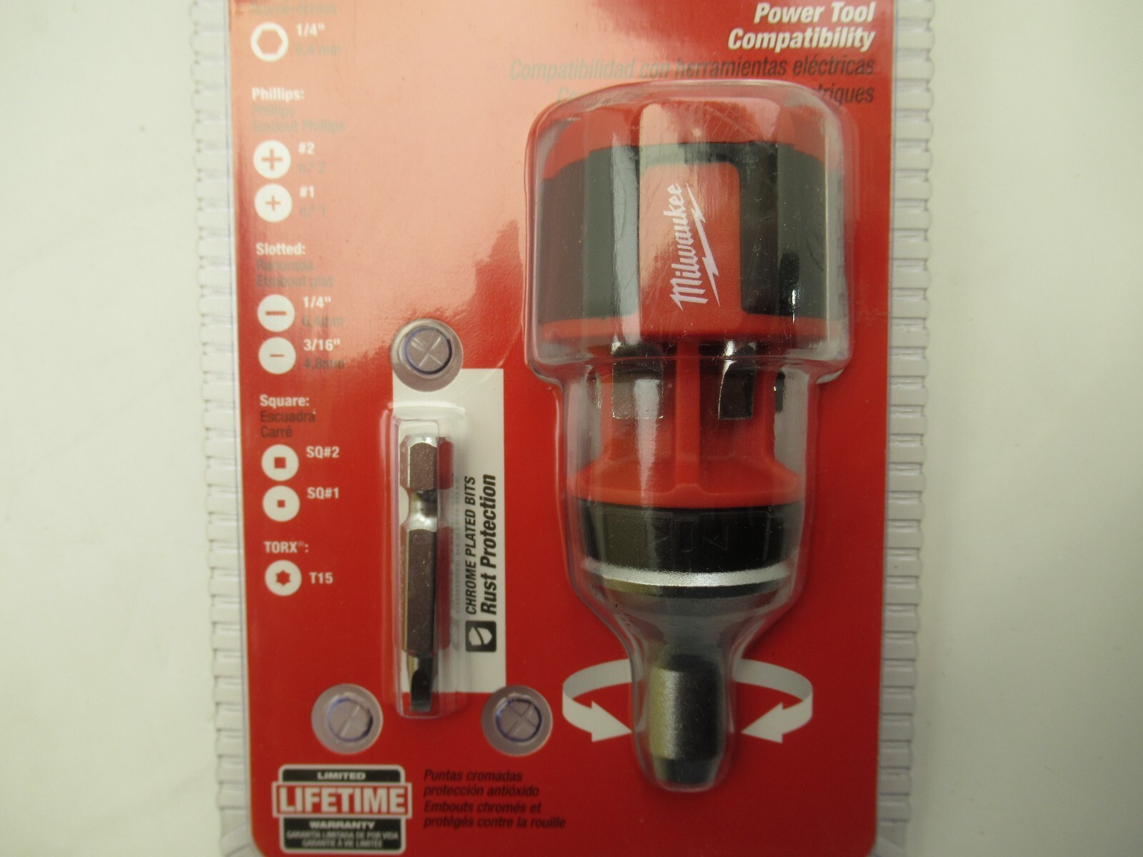 Milwaukee 48-22-2330 8 in 1 Compact Ratcheting Multi-bit Driver | eBay