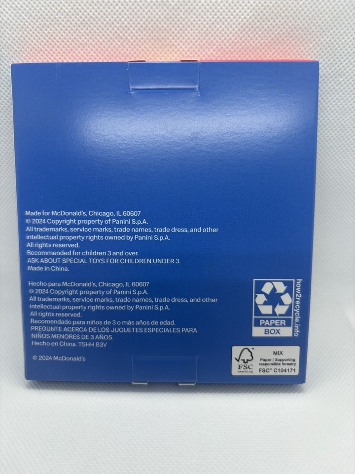 2024 McDonalds Happy Meal Toy Panini Family #2 NEW SEALED | eBay