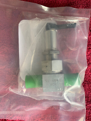 NEW Swagelok Nupro VCR Valve. SS-4BKT-VCR In Factory Double Bags. No ...