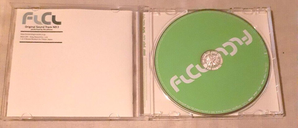 FLCL Original Soundtrack 1 2 3 OST SET Lot the pillows Addict Drama JP ...