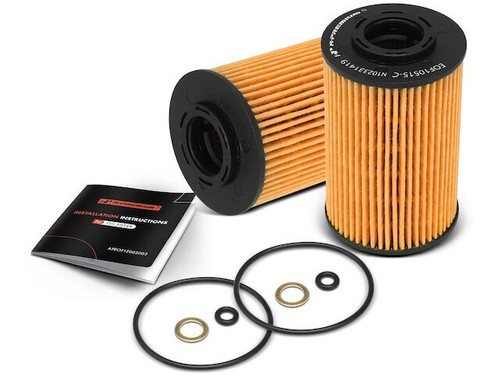 For 2009-2014 Hyundai Genesis Oil Filter Set Engine APR 75514SDVZ 2010 ...