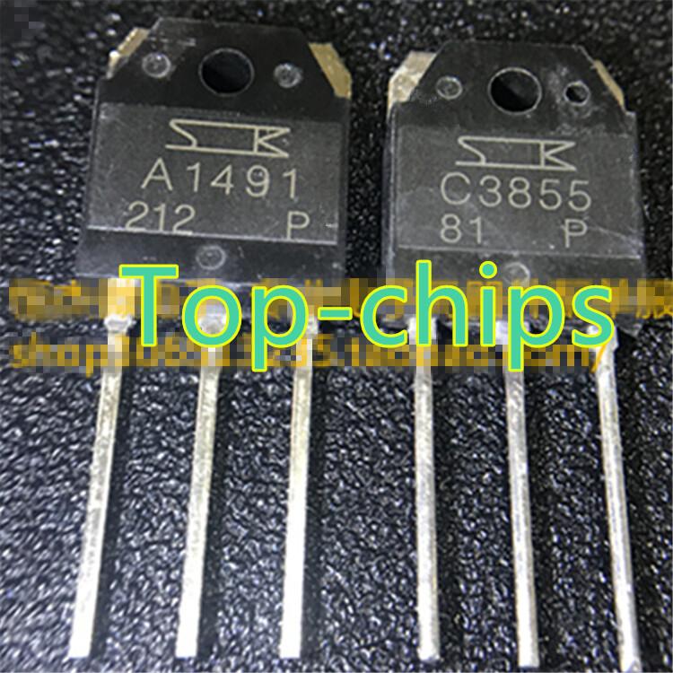 5pairs(10pcs) 2SA1491 & 2SC3855 SANKEN Transistor A1491 & C3855 | eBay