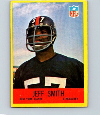 1967 PHILADELPHIA FOOTBALL #118 JEFF SMITH MID GRADE KO | eBay