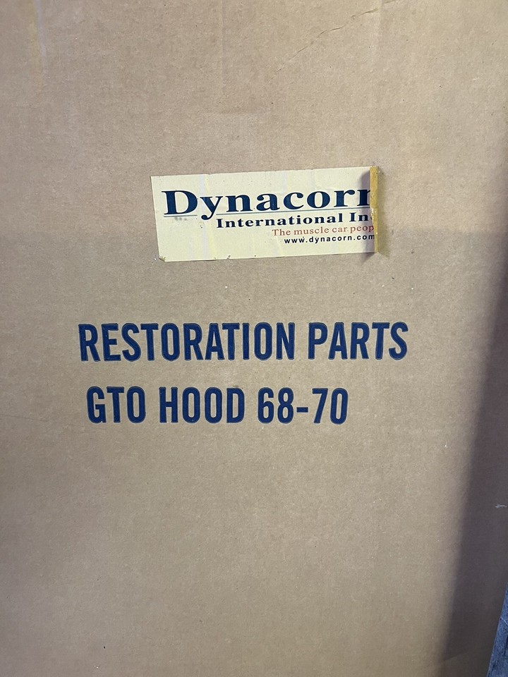 68-70 GTO Hood- READ DESCRIPTION | eBay