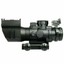 4X32 Tactical Rifle Scope - Tri-Illuminated Chevron Recticle Fiber ...