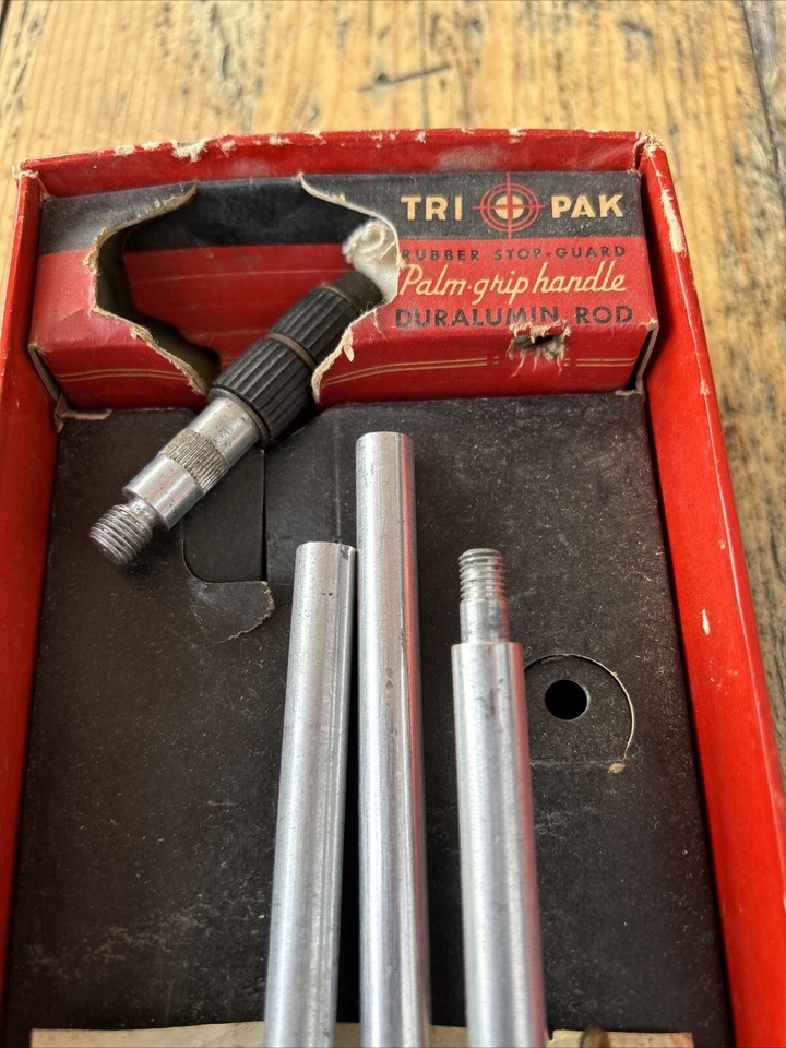 Vintage 1950's Tri-Pak Shot Gun Gun Cleaning Kit w/Sleeve | eBay