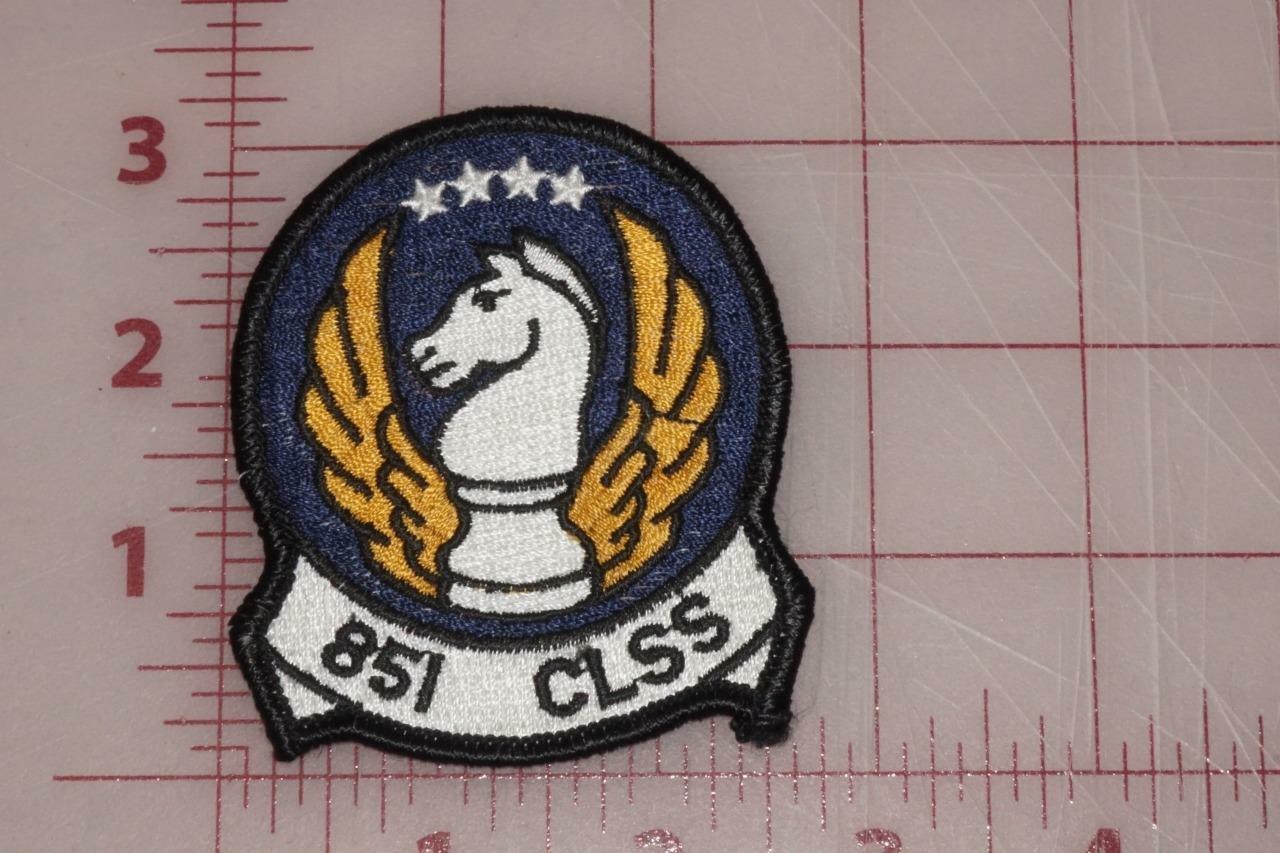 US AIR FORCE 851 CLSS COMBAT LOGISTICS SUPPORT SQUADRON PATCH (A99) | eBay