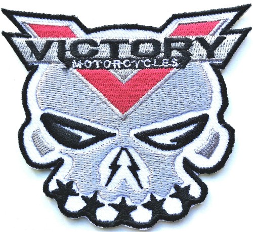 Victory Motorcycle Patches Rider Embroidered Motorbike Vest Victory ...