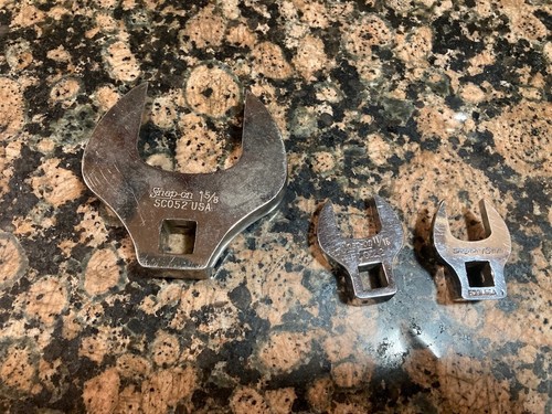 Snap-On Crow Foot Wrench You Pick Made in USA 16mm 11/18" & 1 5/8" | eBay