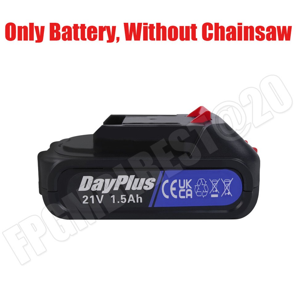 8 inch 21V Mini Chainsaw/Cordless Lightweight One-hand Electric 2Saw ...