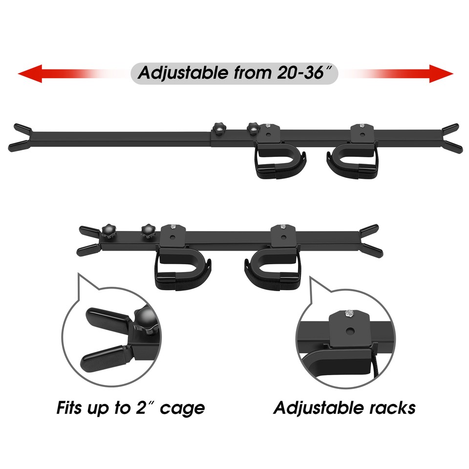 UTV OVERHEAD GUN RACK CARRIER for John Deere Gator Polaris Ranger ...