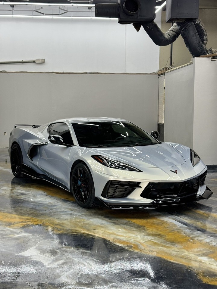 19" 20" ALT5 Forged Gloss Black wheels for C8 Corvette Z51 Stingray ...