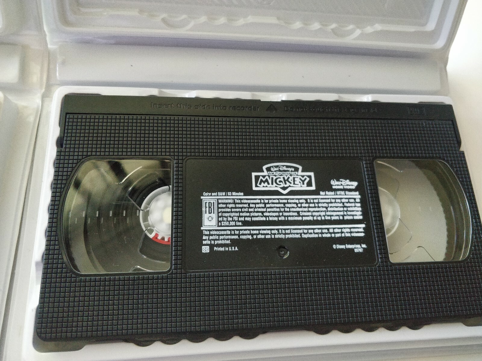 Mickey Mouse VHS Tapes, Once Upon A Christmas & The Spirit Of Mickey | eBay