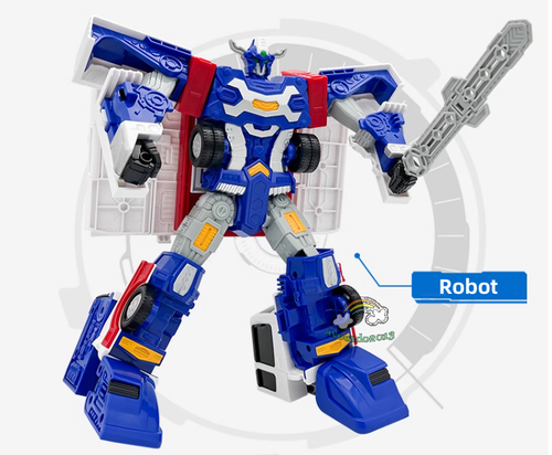 Hello Carbot AIENT Transforming Robot Truck Figure Toy Deluxe Edition ...