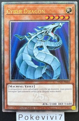 Carte YU-GI-OH! CYBER DRAGON TN23-FR005 QCSR NEUF | eBay