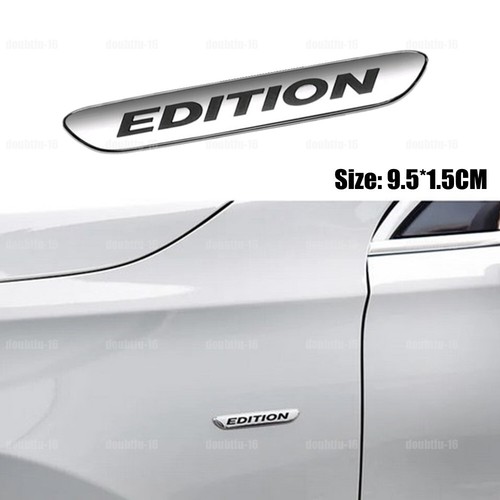 EDITION Logo Metal Chrome Car Decor Sticker Emblem Badge Car Styling ...