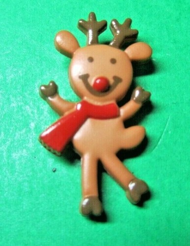 FAVORITE FINDINGS RED-NOSE REINDEER CHRISTMAS CRAFT EMBELLISHMENT ...